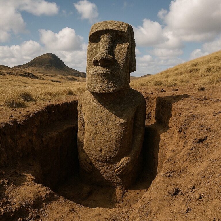 モアイ像の下半身（全身像）はある？発掘写真の真相をやさしく解説 ｜Think with Kids