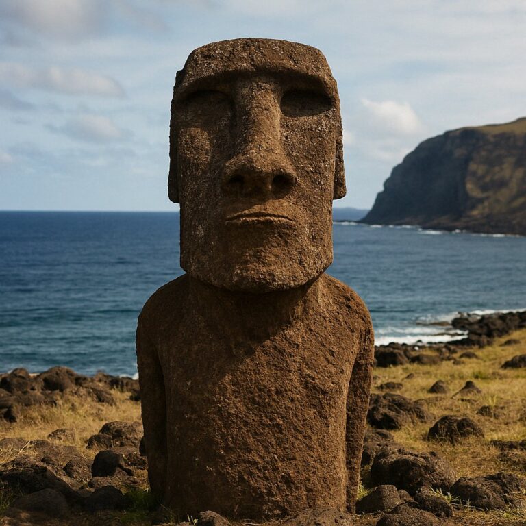 モアイ像とは？起源・場所・運搬方法を3分で図解【イースター島】 ｜Think with Kids